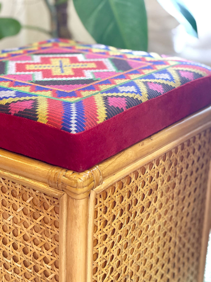 Tausug Solihiya Ottoman Storage – Malingkat Weaves